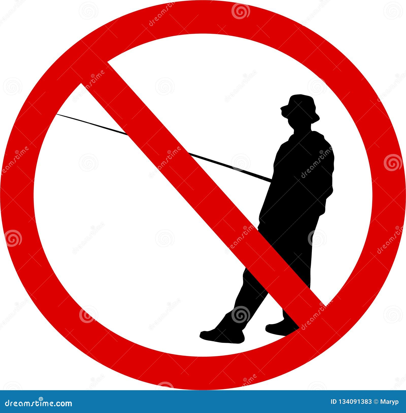 Fishing Hazard Warning Attention Sign Sahaped Cartoon Vector ... Fishing Hazard Warning Attention Sign Sahaped Cartoon Vector ...