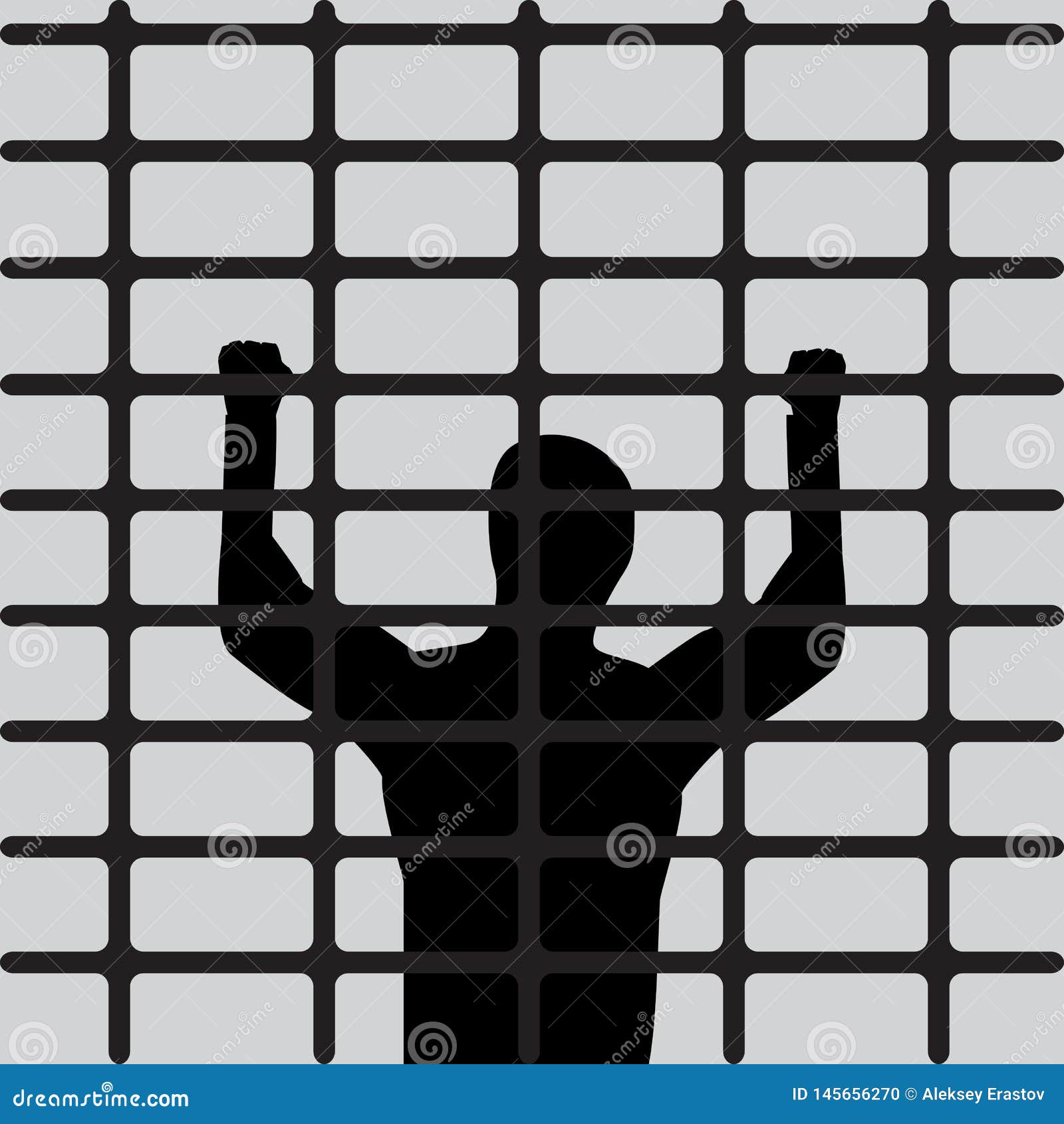 Jail Bars Graphic