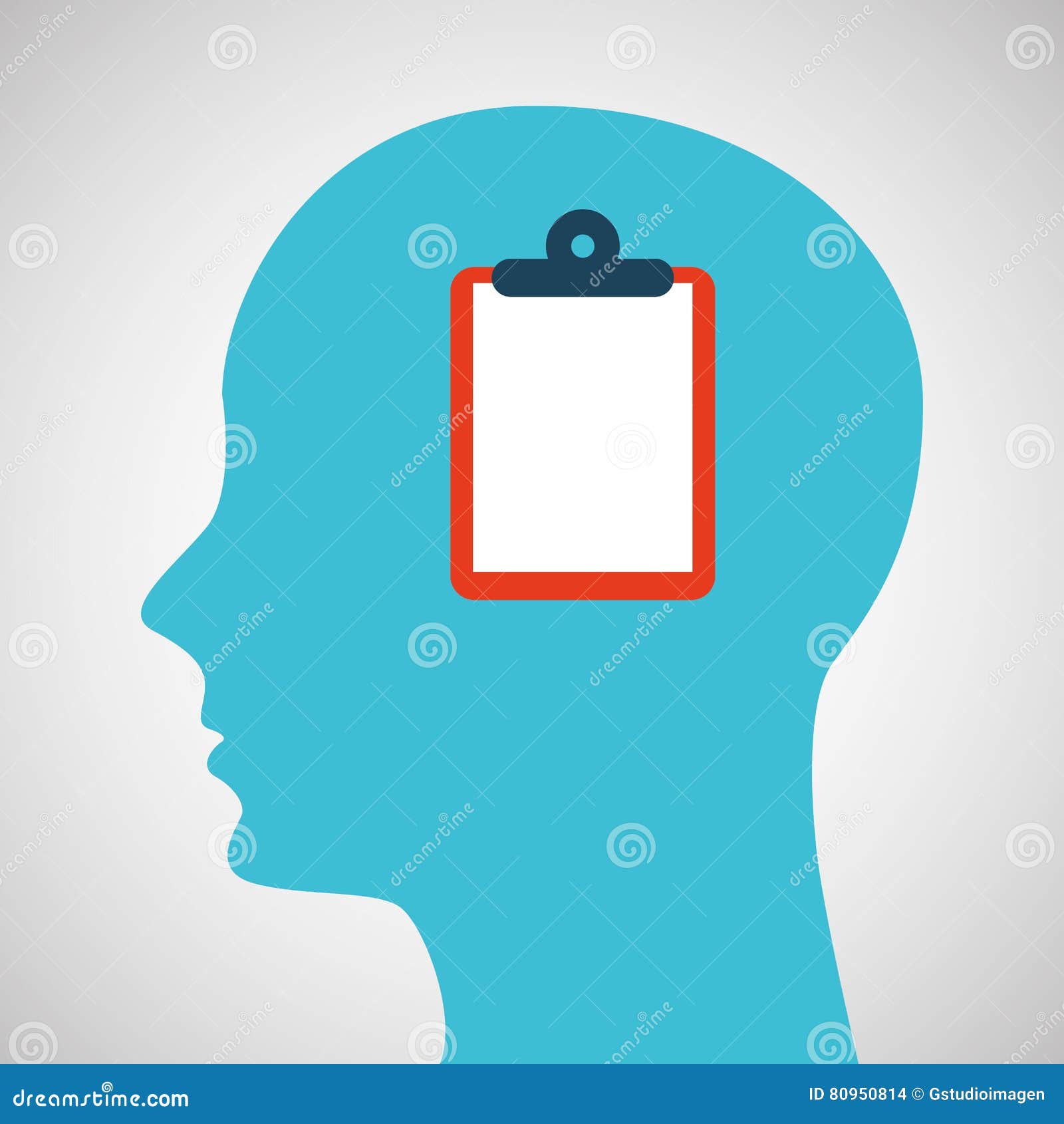 Dossier, Profile Icon, Linear Design Vector Illustration ...