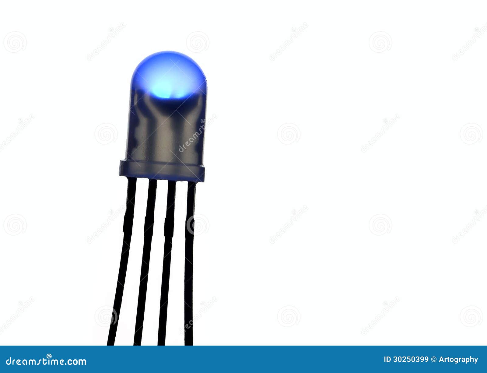 RGB LED stock image. Image of micro, isolated, lightemitting - 30250399