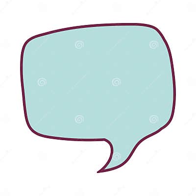 Silhouette Rounded Rectangle Callout for Dialogue Background Blue Stock ...