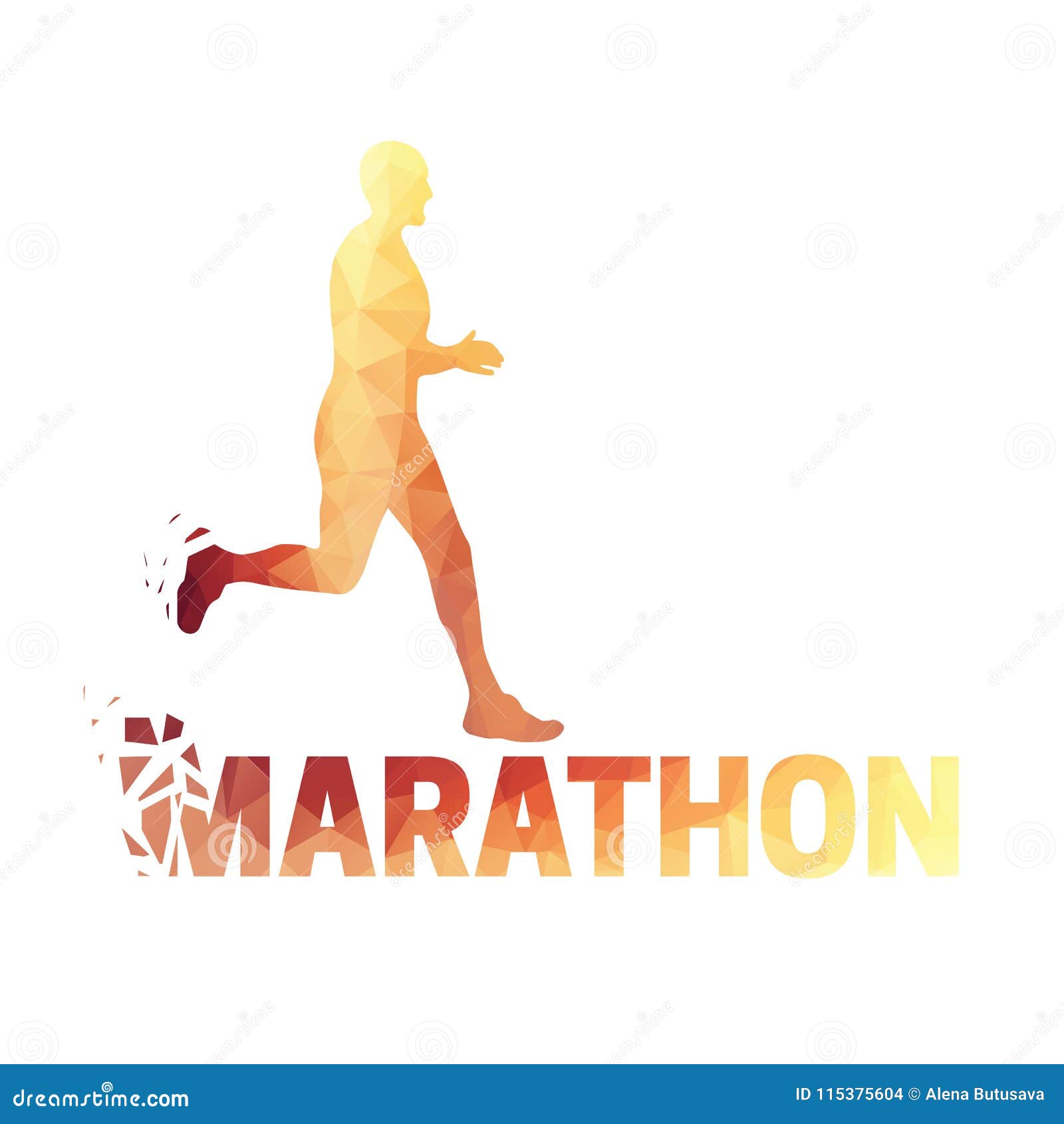Marathon Runner Symbol