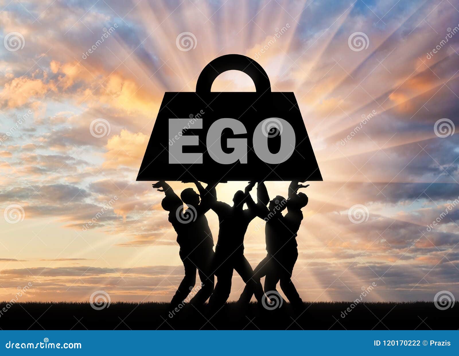 The Silhouette of a Selfish Crowd Keeps a Heavy Load - the Ego Stock ...