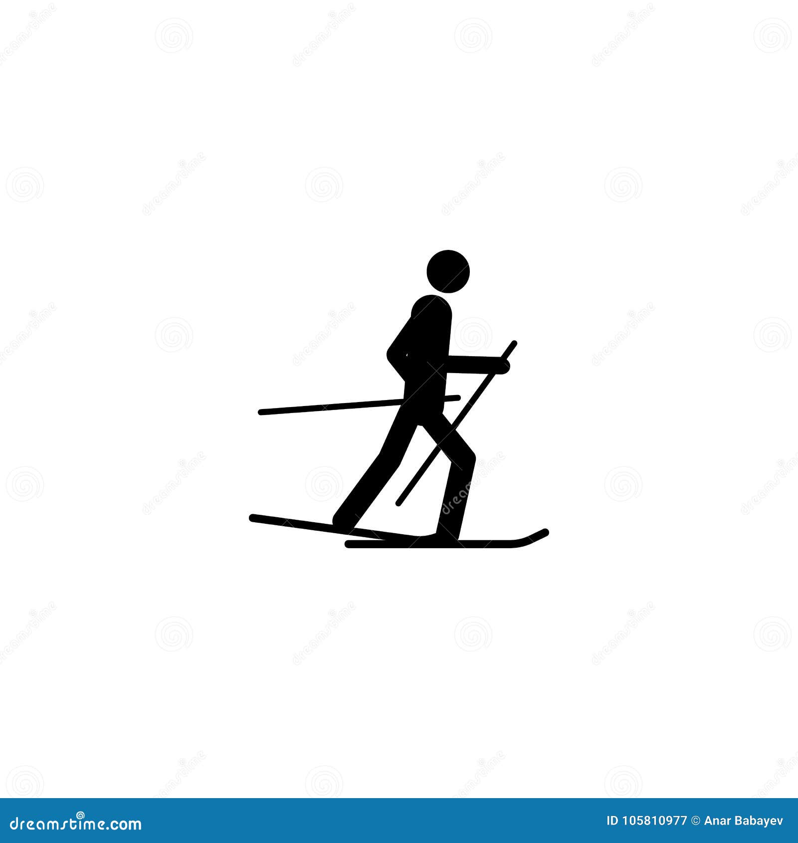 Silhouette Of A Skier , Vector Draw | CartoonDealer.com #127475266 Silhouette Of A Skier , Vector Draw | CartoonDealer.com #127475266