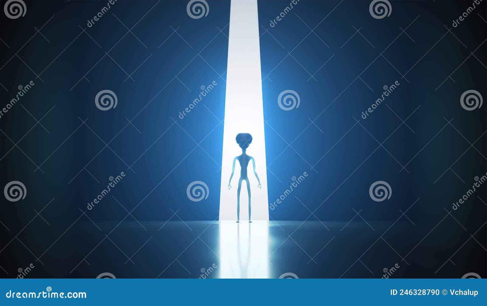 Spooky Alien Sentient Being Visits Kid In His Room At Night ...