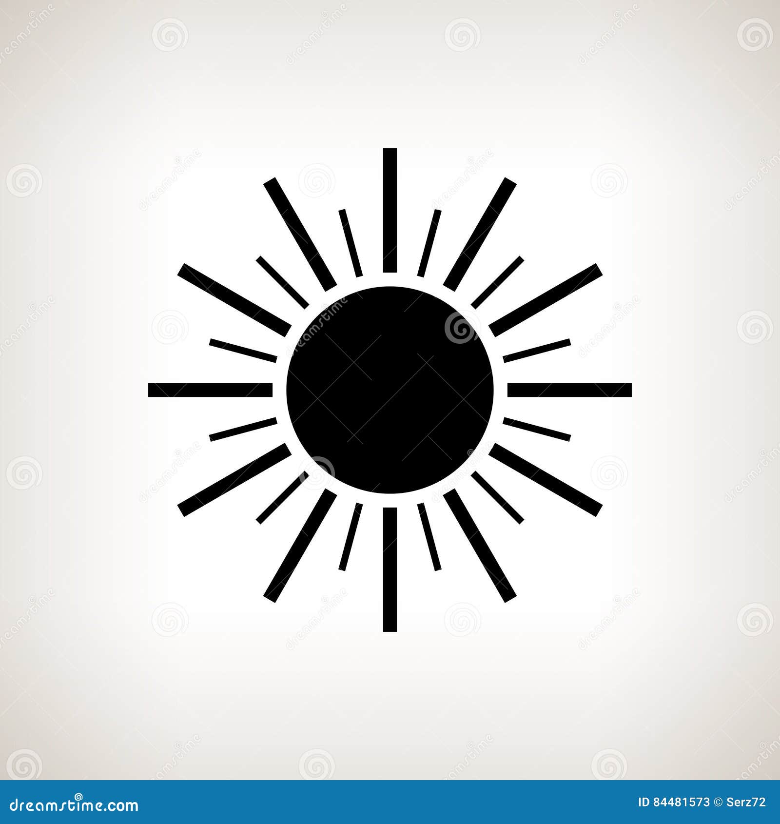 Rays Of Light Silhouette