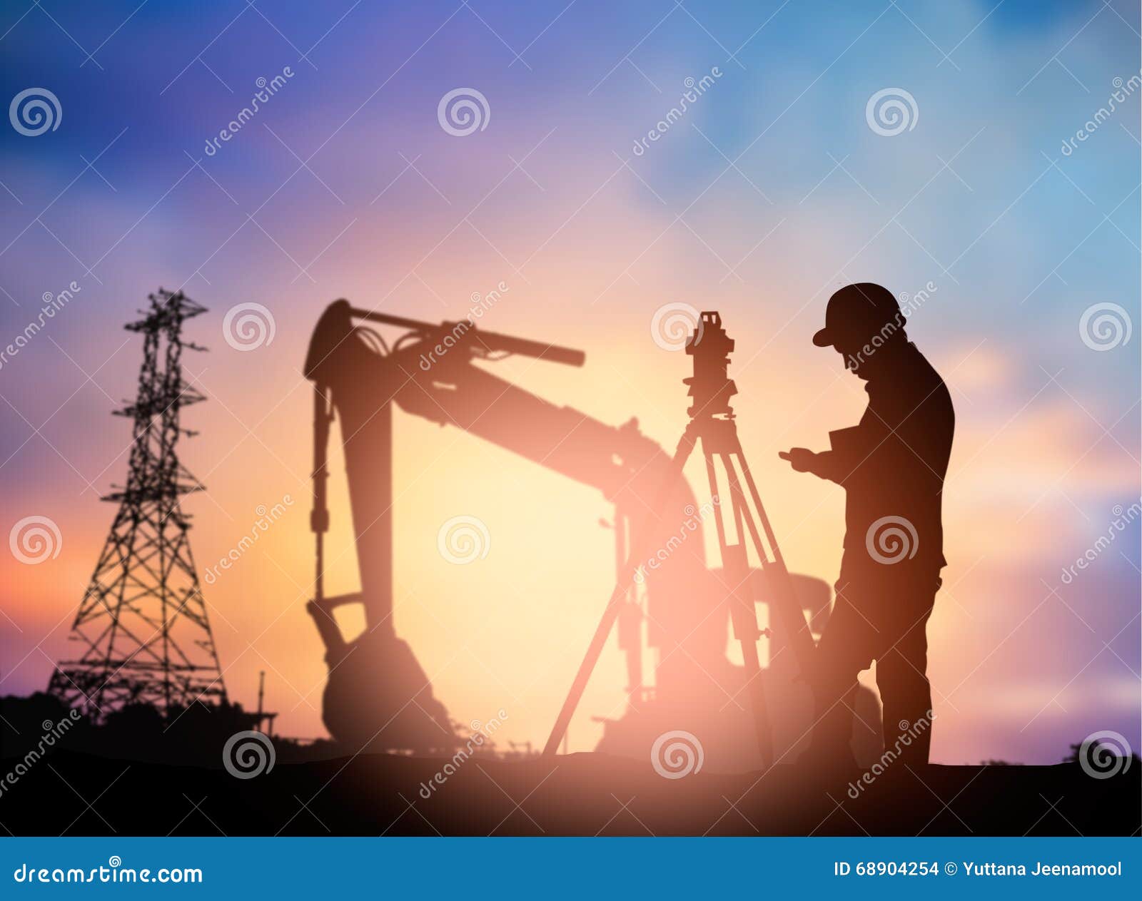 Building Surveyors Line Vector Icons And Signs Building Constructing Mapping Engineering