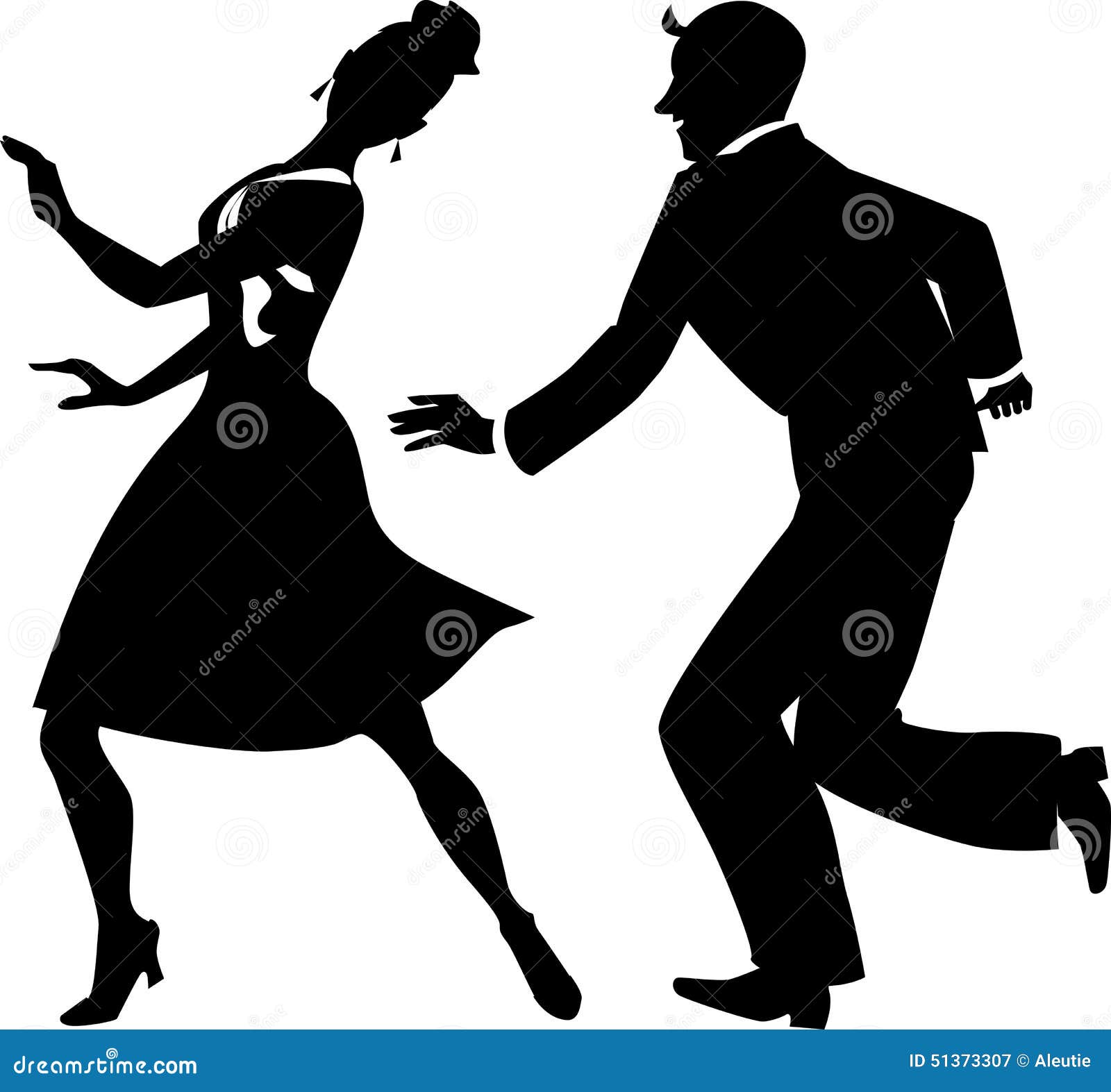 Step Dance Silhouette