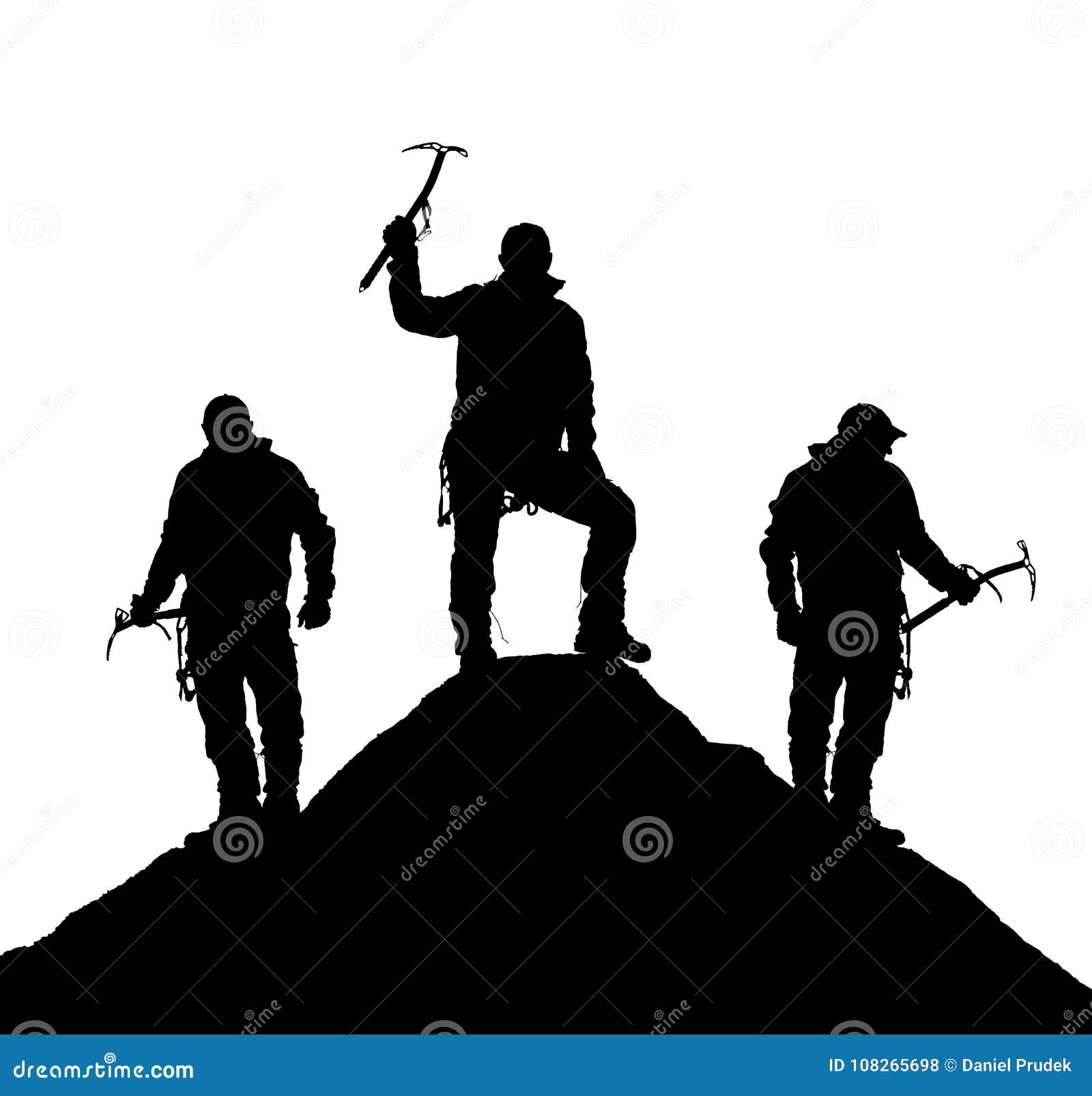 Mountain Climbers Outline Stock Photos - Free & Royalty-Free Stock ...
