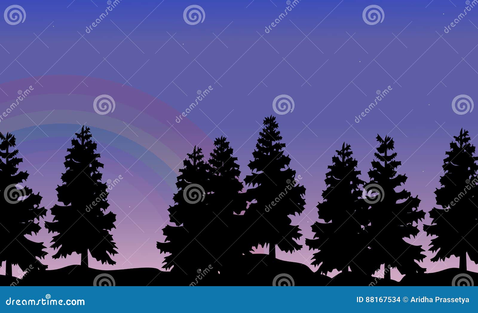 Lined Art Rainbow Flow Cartoon Vector | CartoonDealer.com #6836401