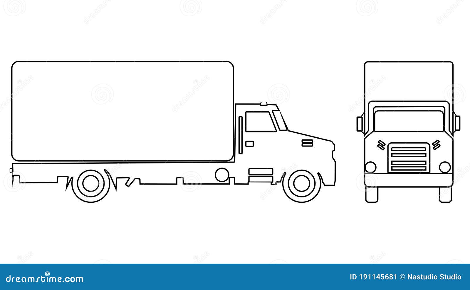 Vector Lorry Tire Tread Background Simple Transport Template For Design ...
