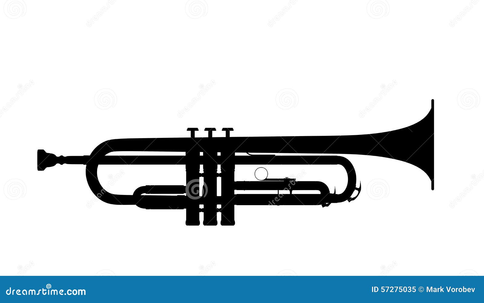 Trumpet Royalty-Free Stock Photography | CartoonDealer.com #15672113