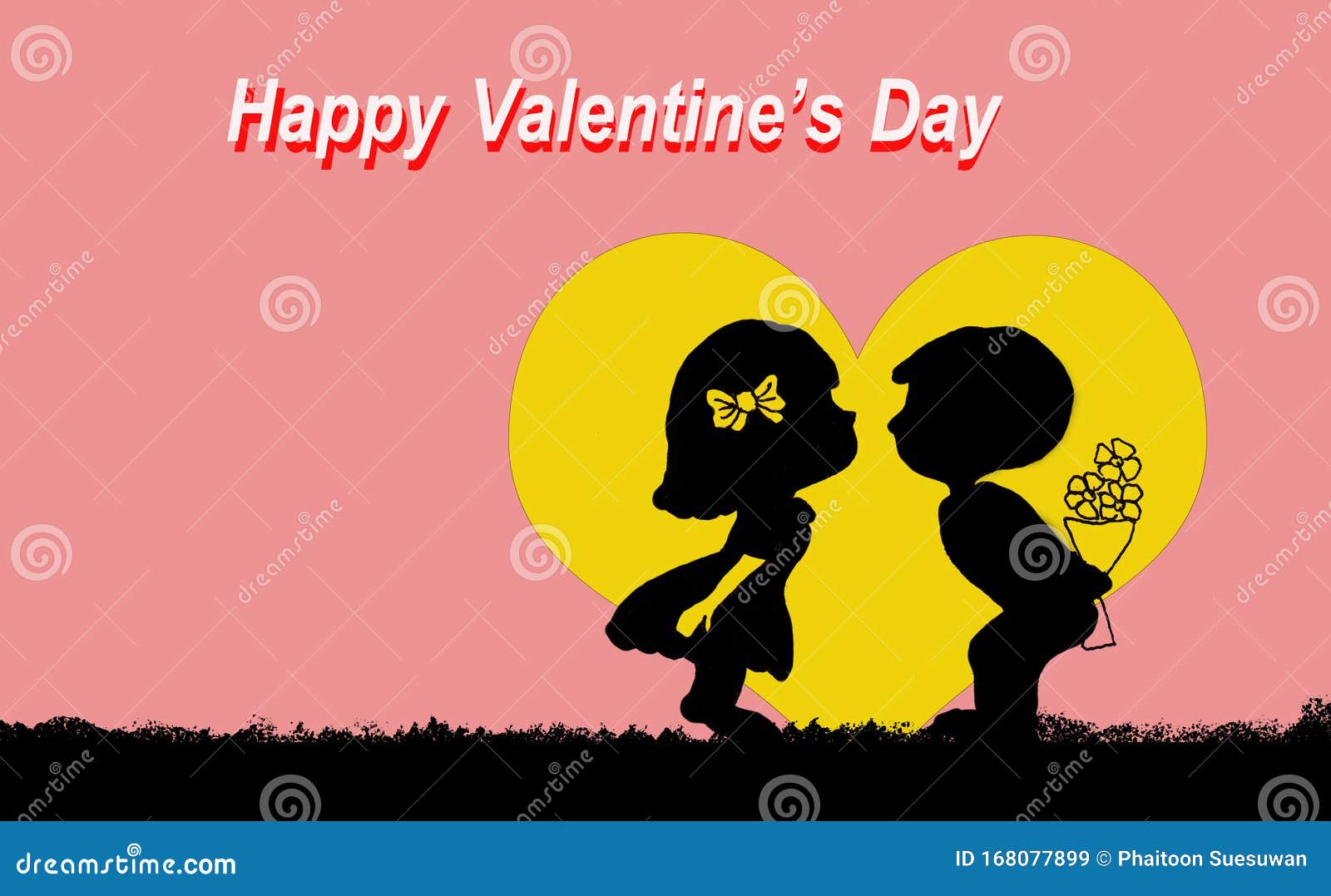 Young Enamored Couple Hugging, Back View, Love Relationship And ...