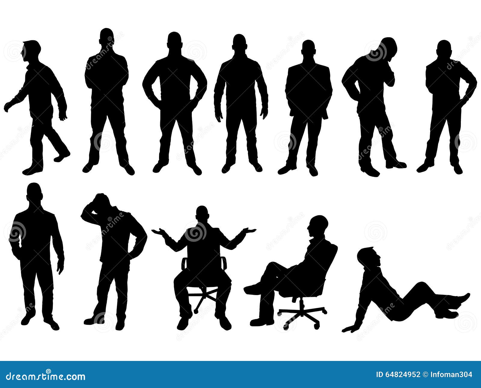 People Positions Stock Illustrations – 3,254 People Positions Stock ...