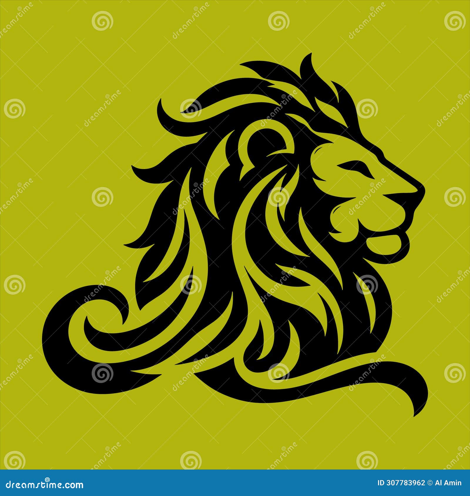 A Silhouette Vector Design of a Lion Icon Stock Vector - Illustration ... A Silhouette Vector Design of a Lion Icon Stock Vector - Illustration ...