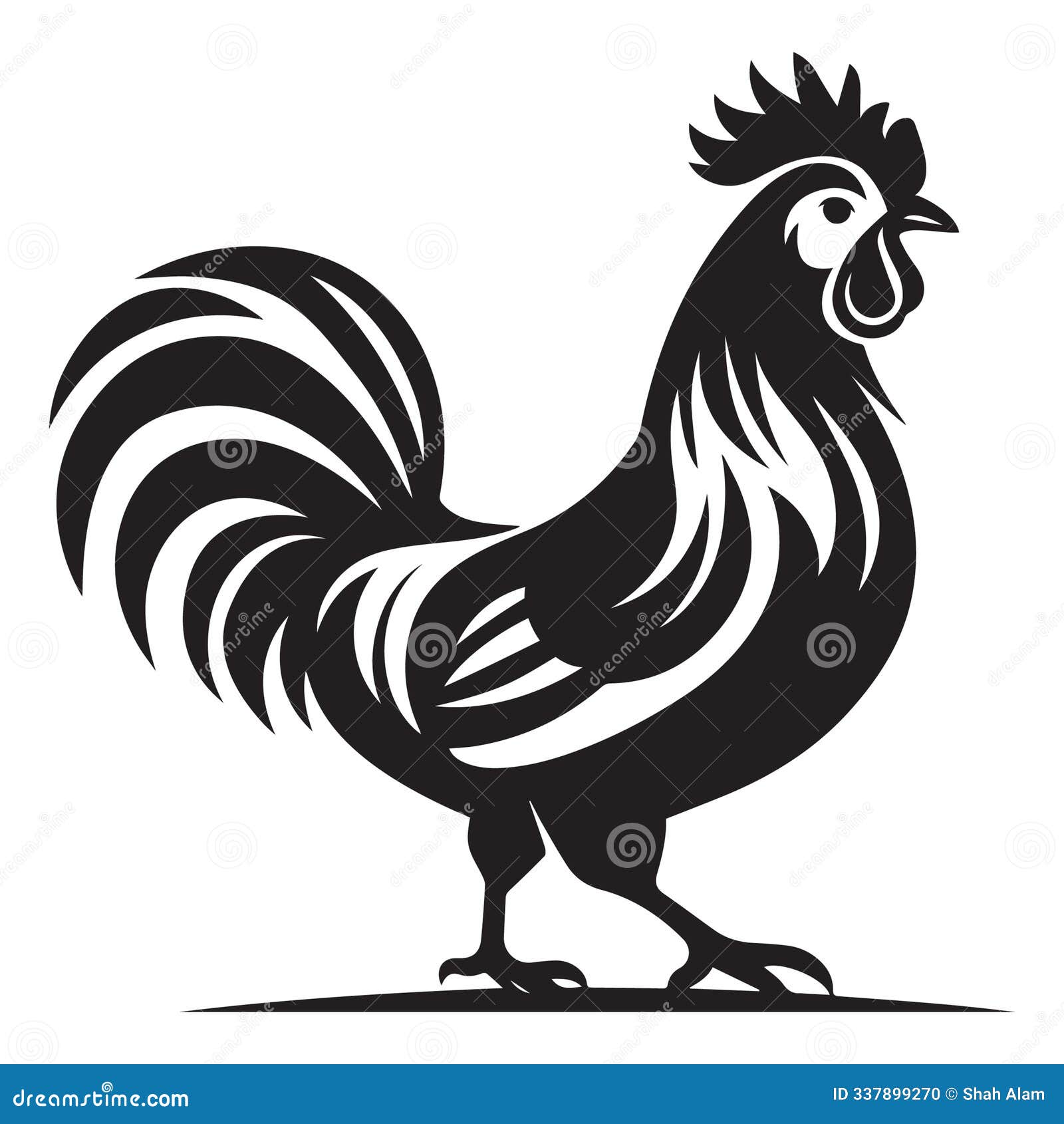 Silhouette Vector Roster Artwork Stock Illustration - Illustration of ...