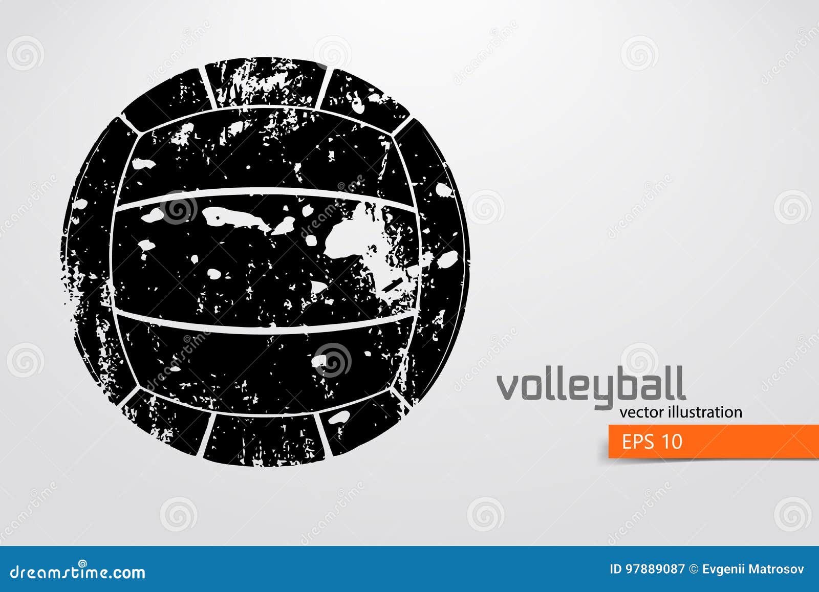 Volleyball Ball With Red Orange Yellow Tone Of The Fire In White ...