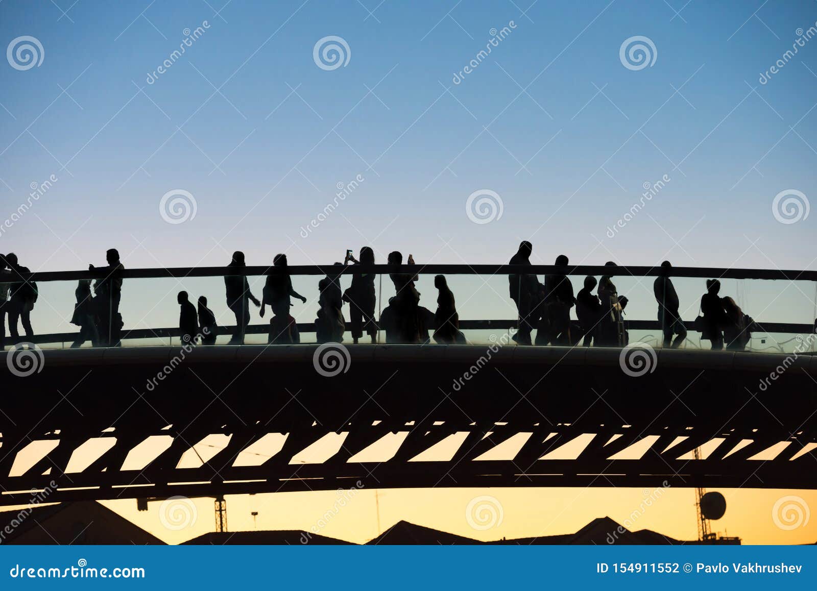 People On The Bridge Near The Famous Glico Man Billboard Copying The ...