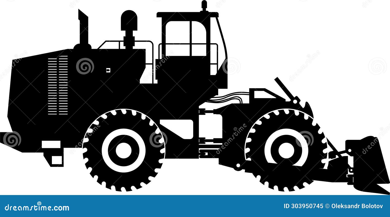 Dozer Icon. Simple Line, Outline Vector Elements Of Construction Tool ...
