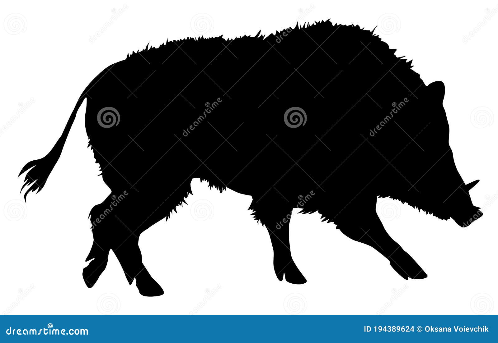 Pig, Hog, Boar, Vector, Animal, Beast, Symbol, Shreds, Design, Fauna ...