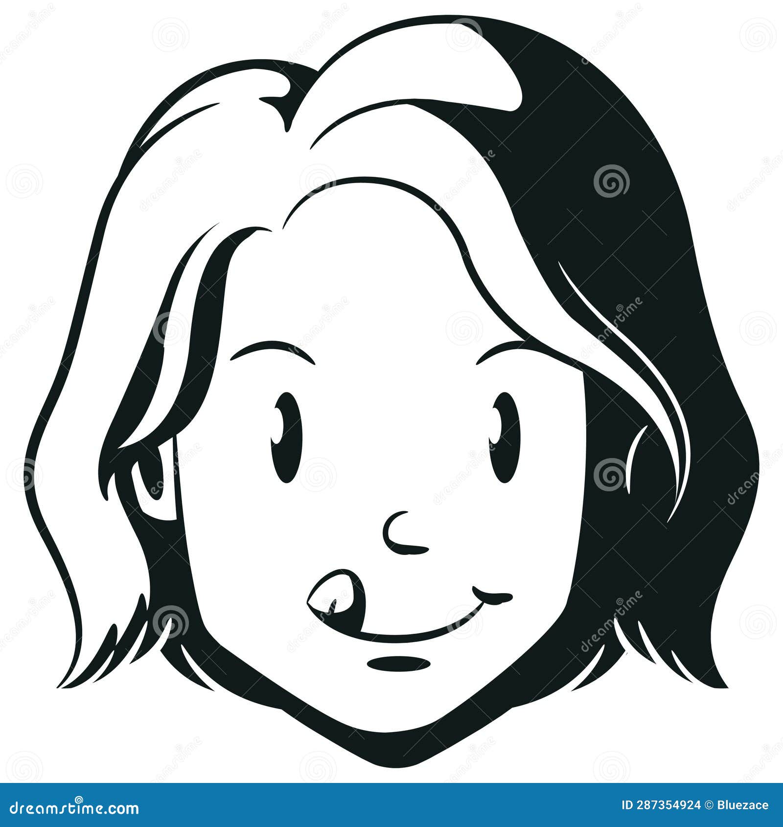 A Starving Woman Asks For Help. Vector Drawing | CartoonDealer.com ...