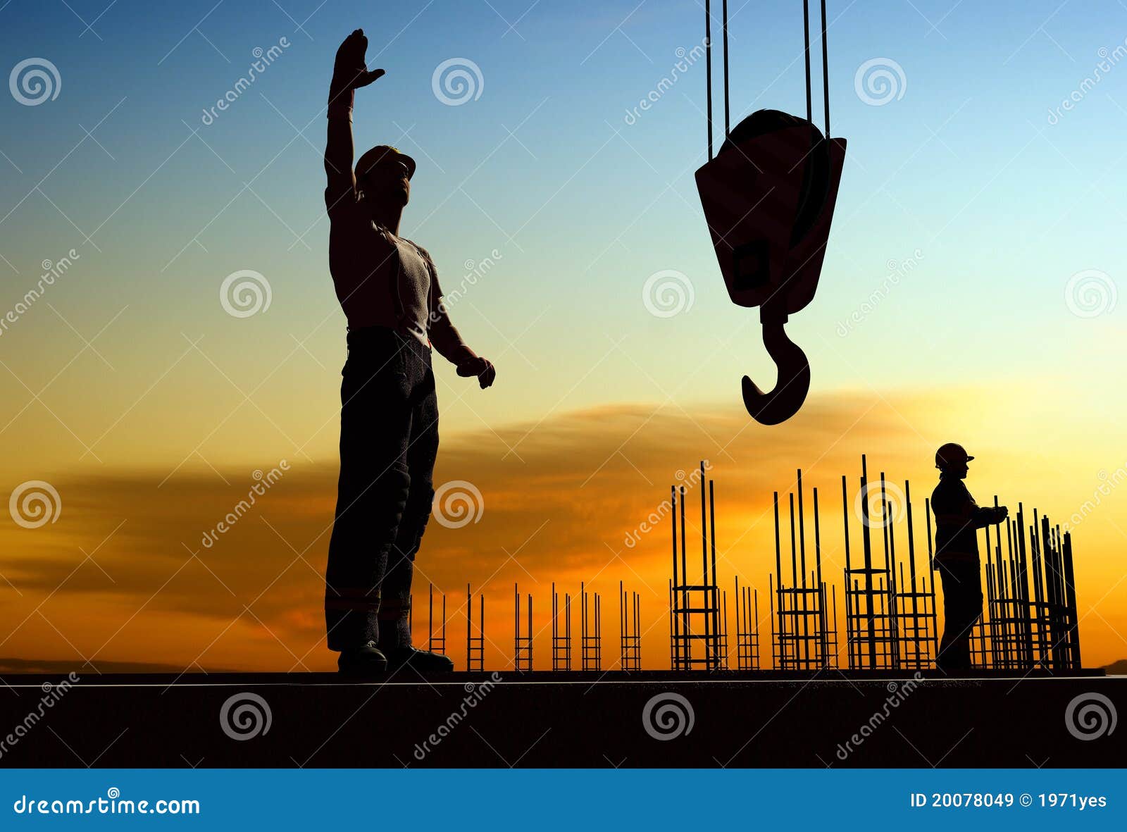 Silhouette Man Worker With Toolkit Vector Illustration | CartoonDealer ...