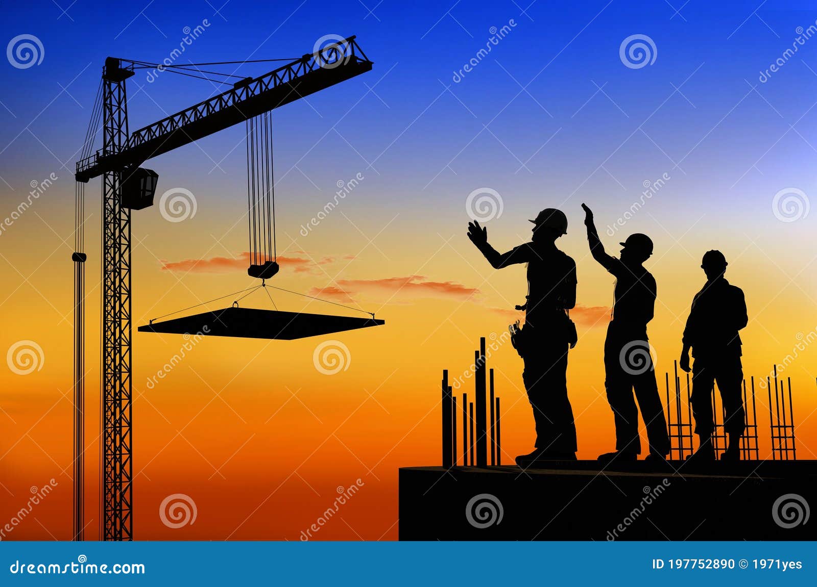 Silhouette Man Worker With Toolkit Vector Illustration | CartoonDealer ...