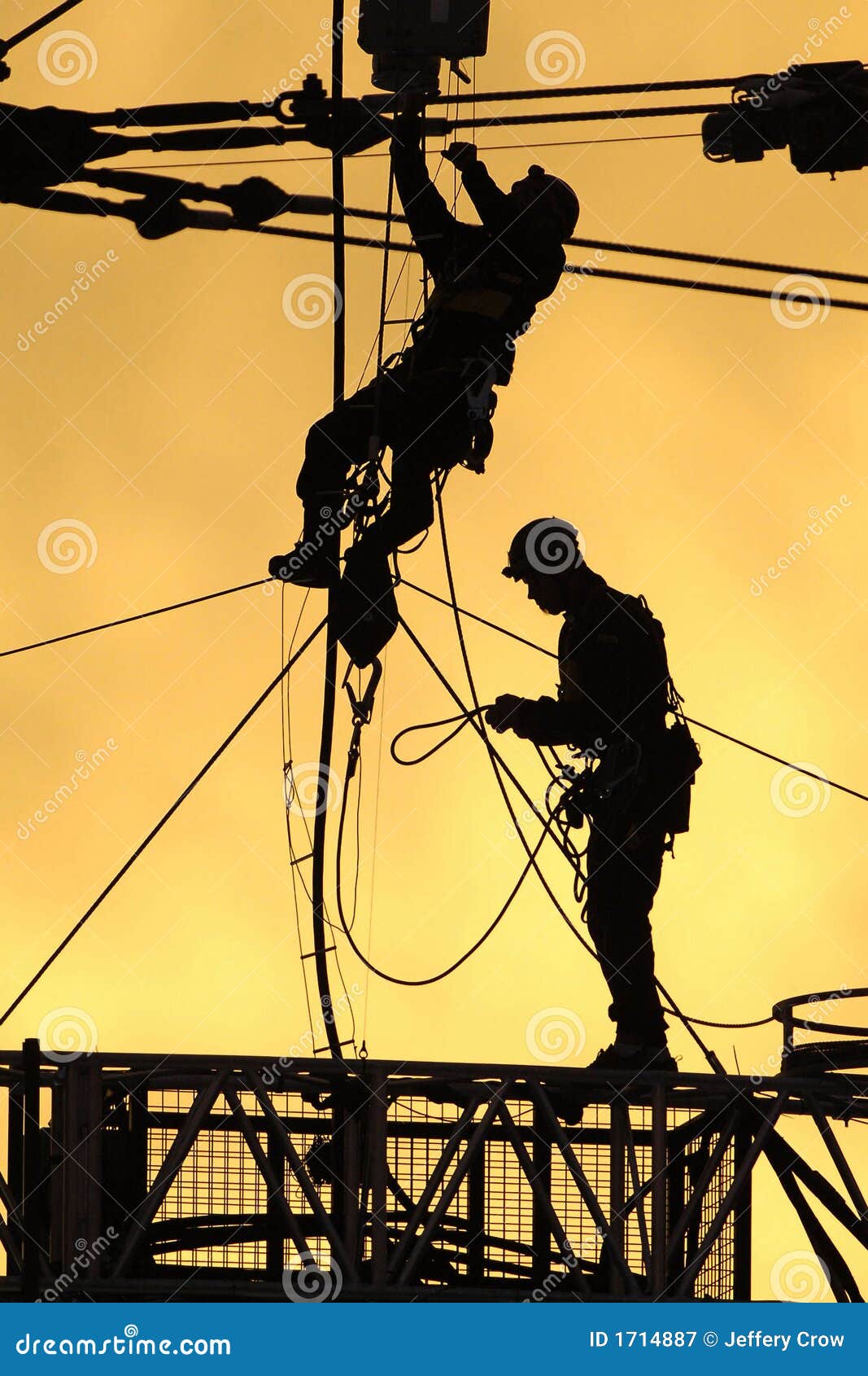 Silhouette workers 02 stock image. Image of black, sunset - 1714887