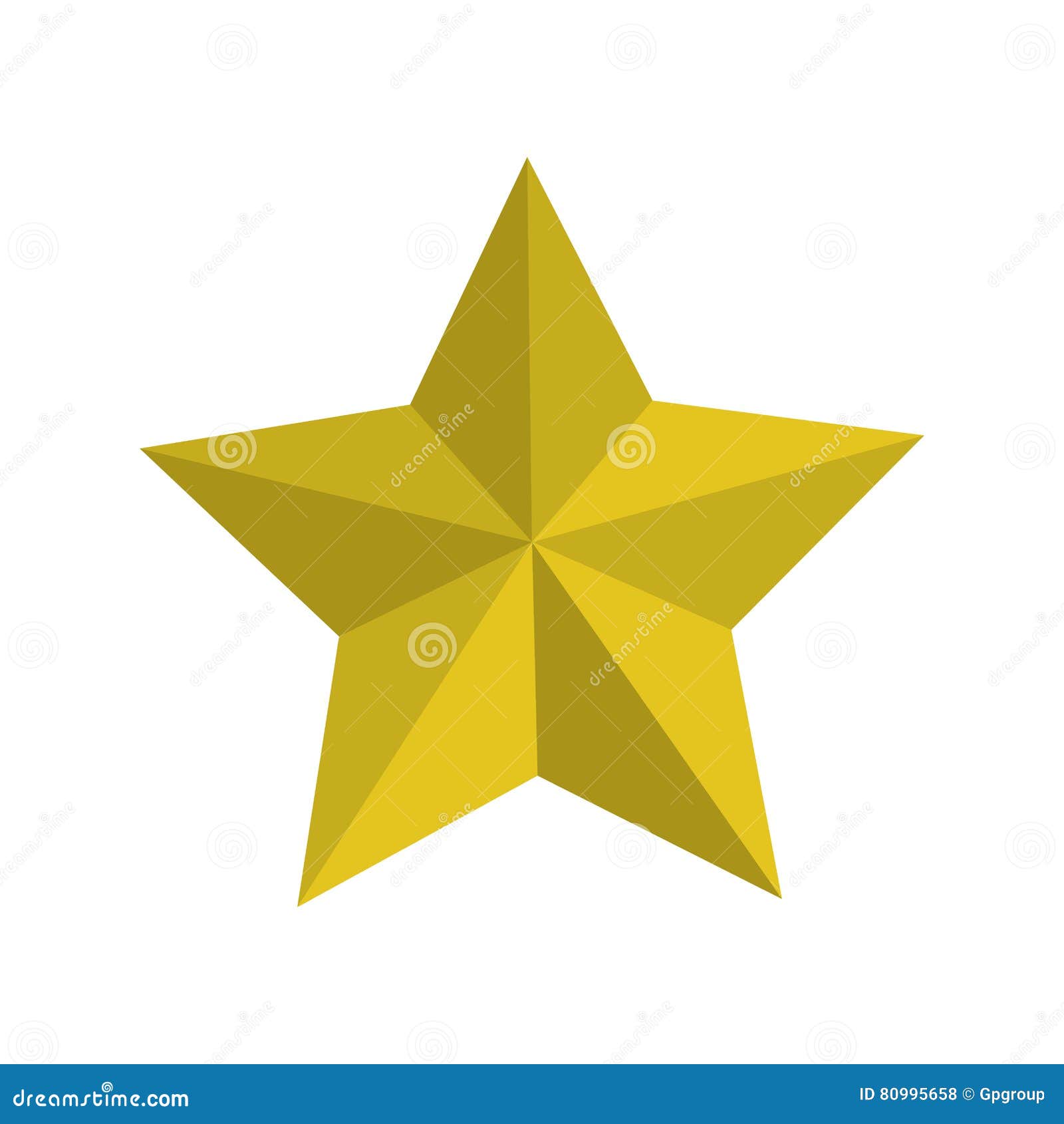 Silhouette with Yellow Discount Star Stock Vector - Illustration of ...