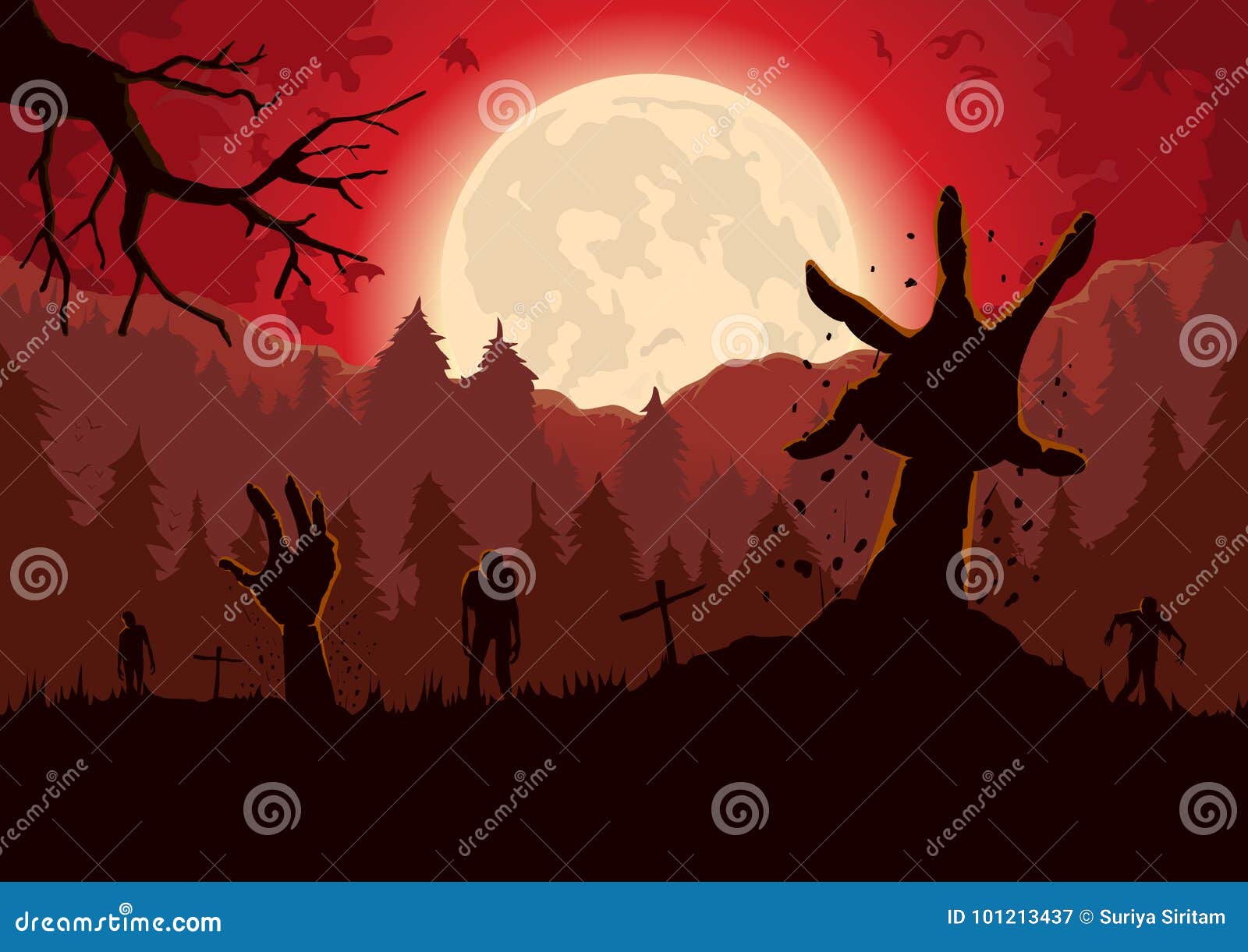 Zombie Ground Stock Illustrations – 1,416 Zombie Ground Stock ...