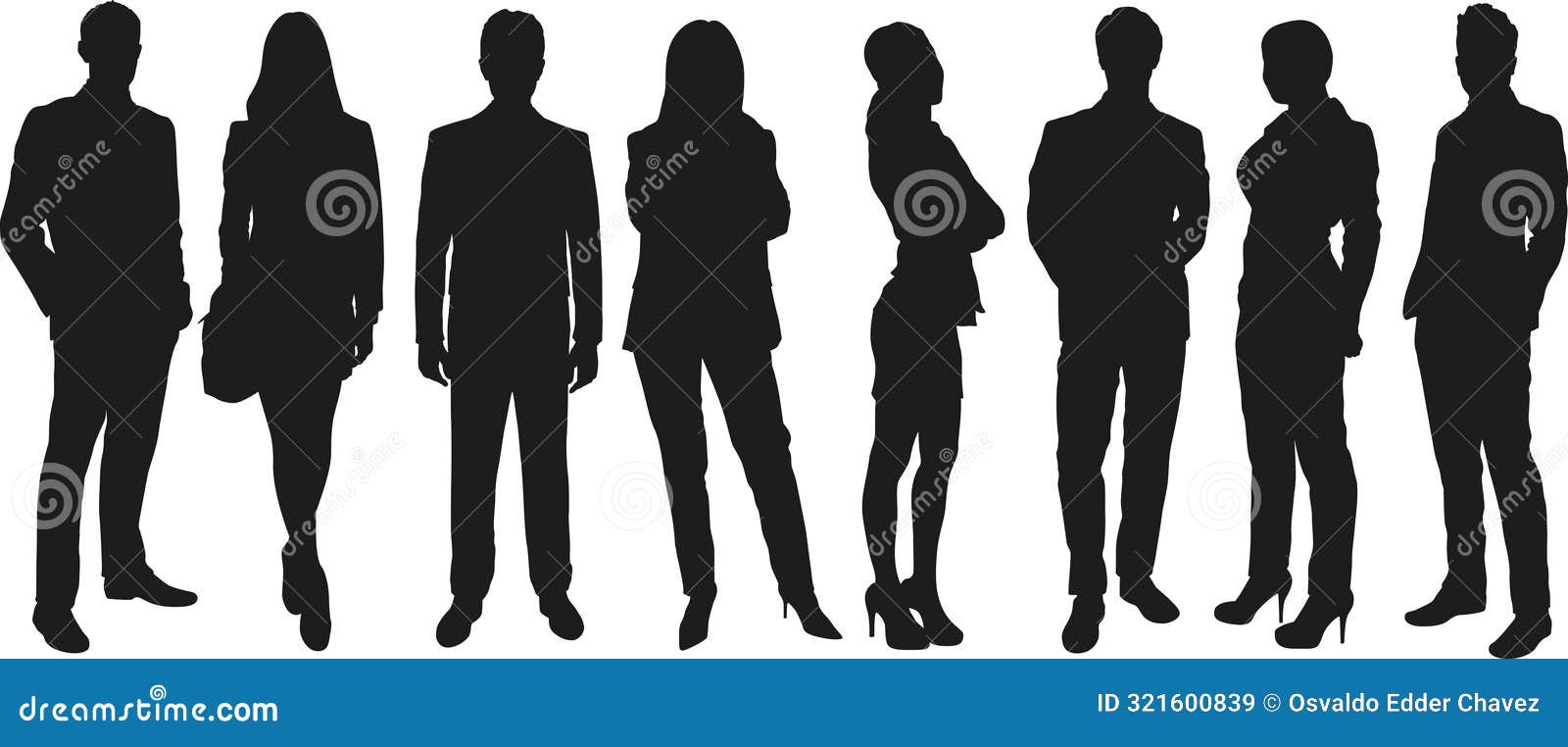 Silhouettes 83 stock vector. Illustration of work, vector - 321600839