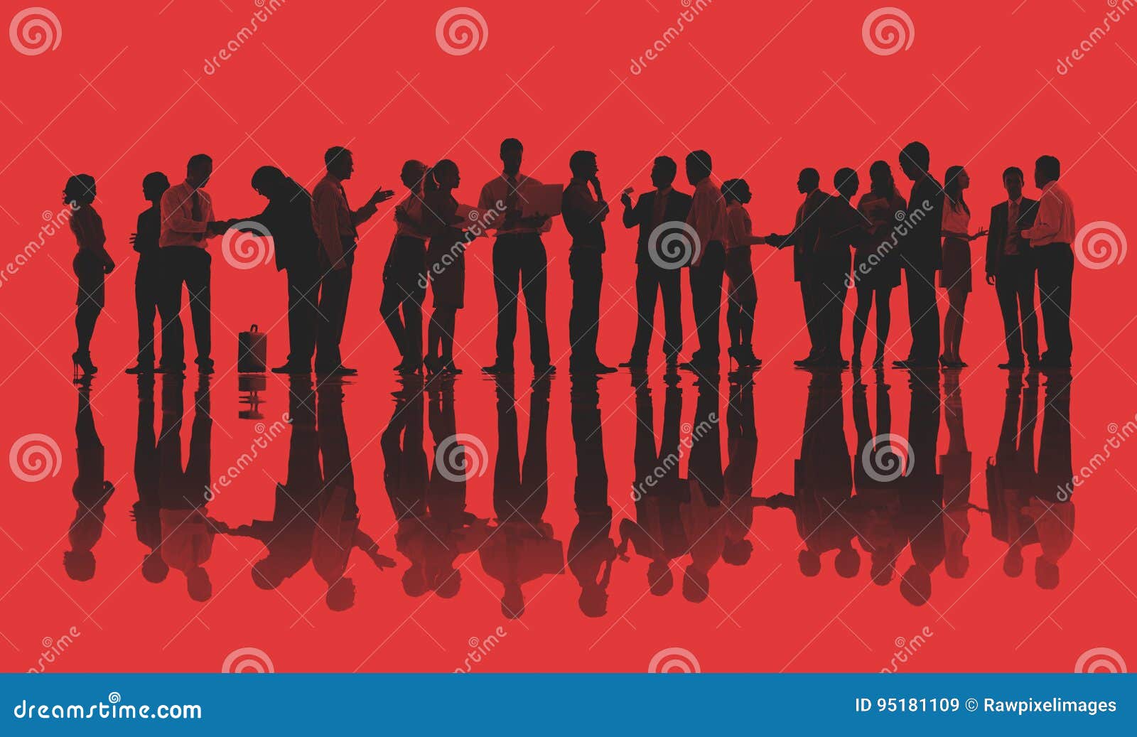 Silhouettes Of People Observing Stars In Night Sky. Moon In Background ...