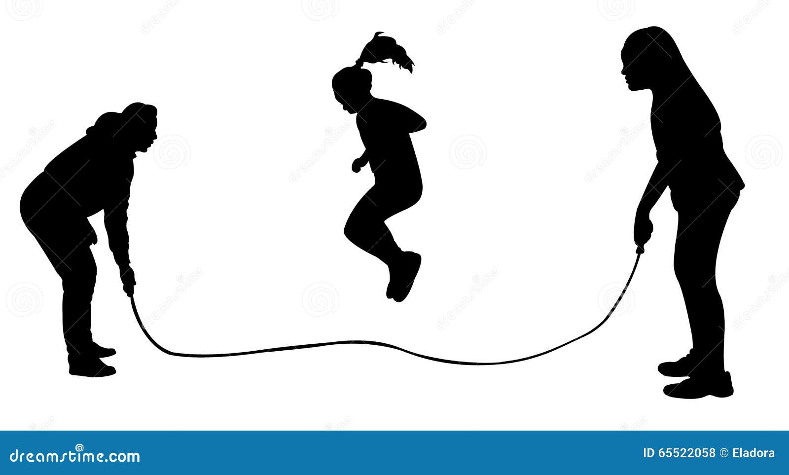 Jump Rope Silhouette