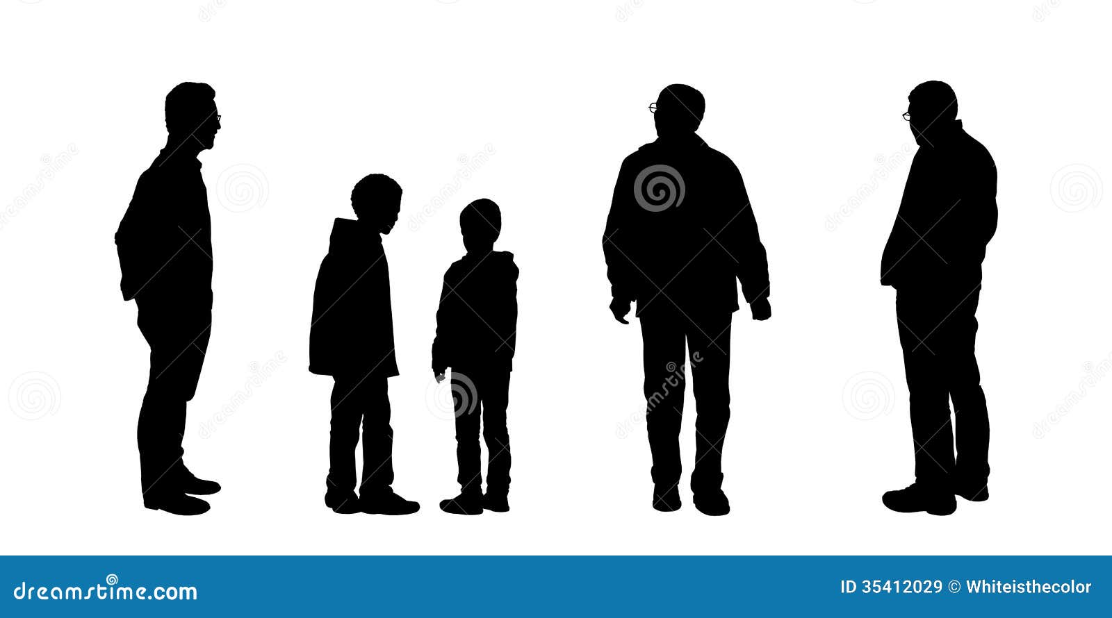 Man Looking Back Silhouette