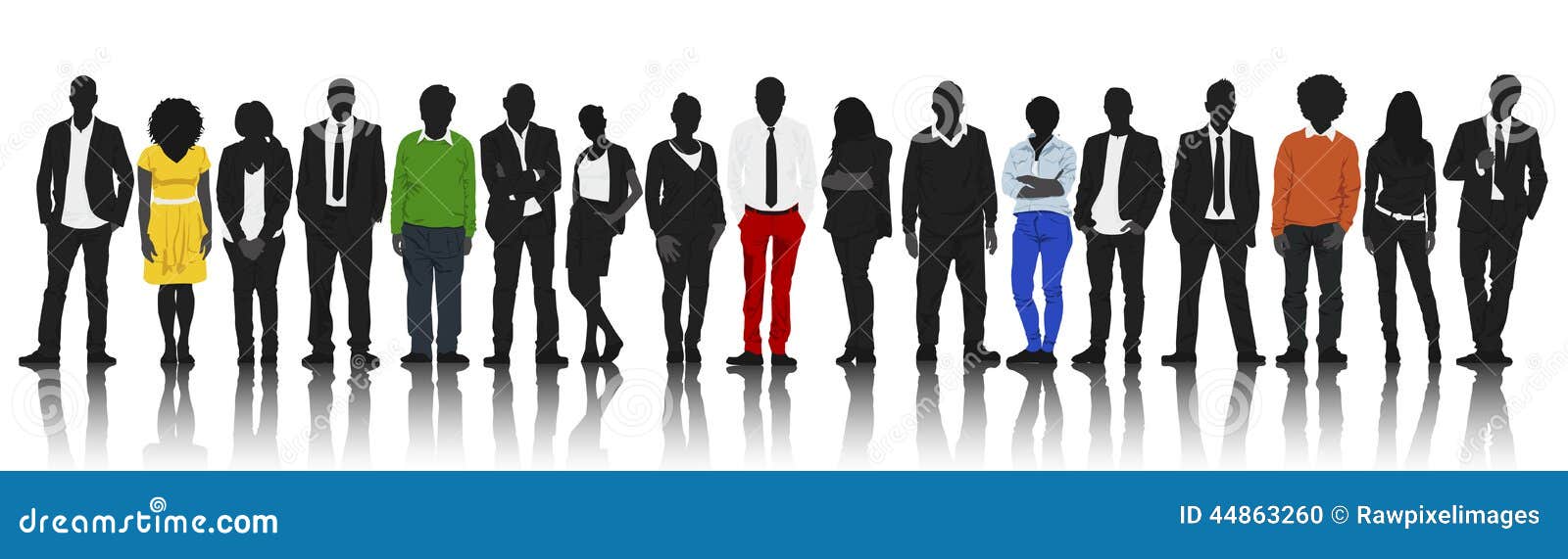 Silhouettes Colour Profile Royalty-Free Stock Image | CartoonDealer.com ...