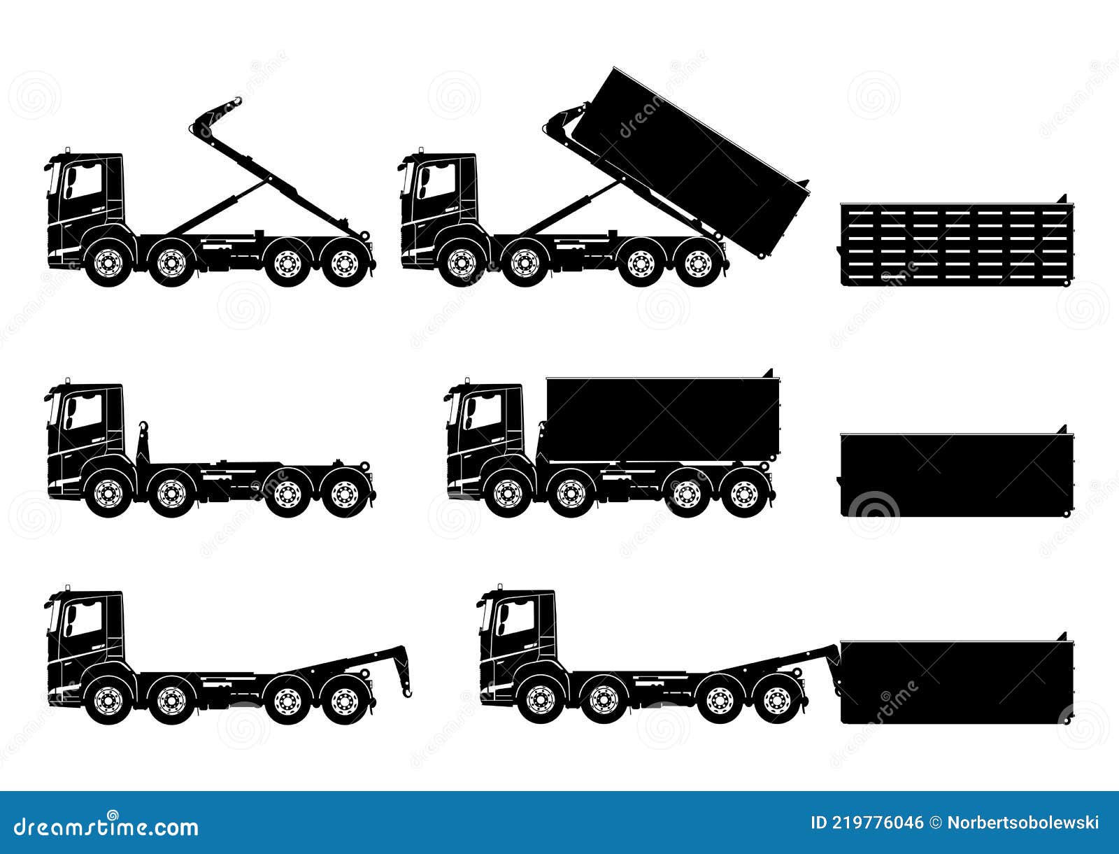 Skiploader Clipart And Illustrations