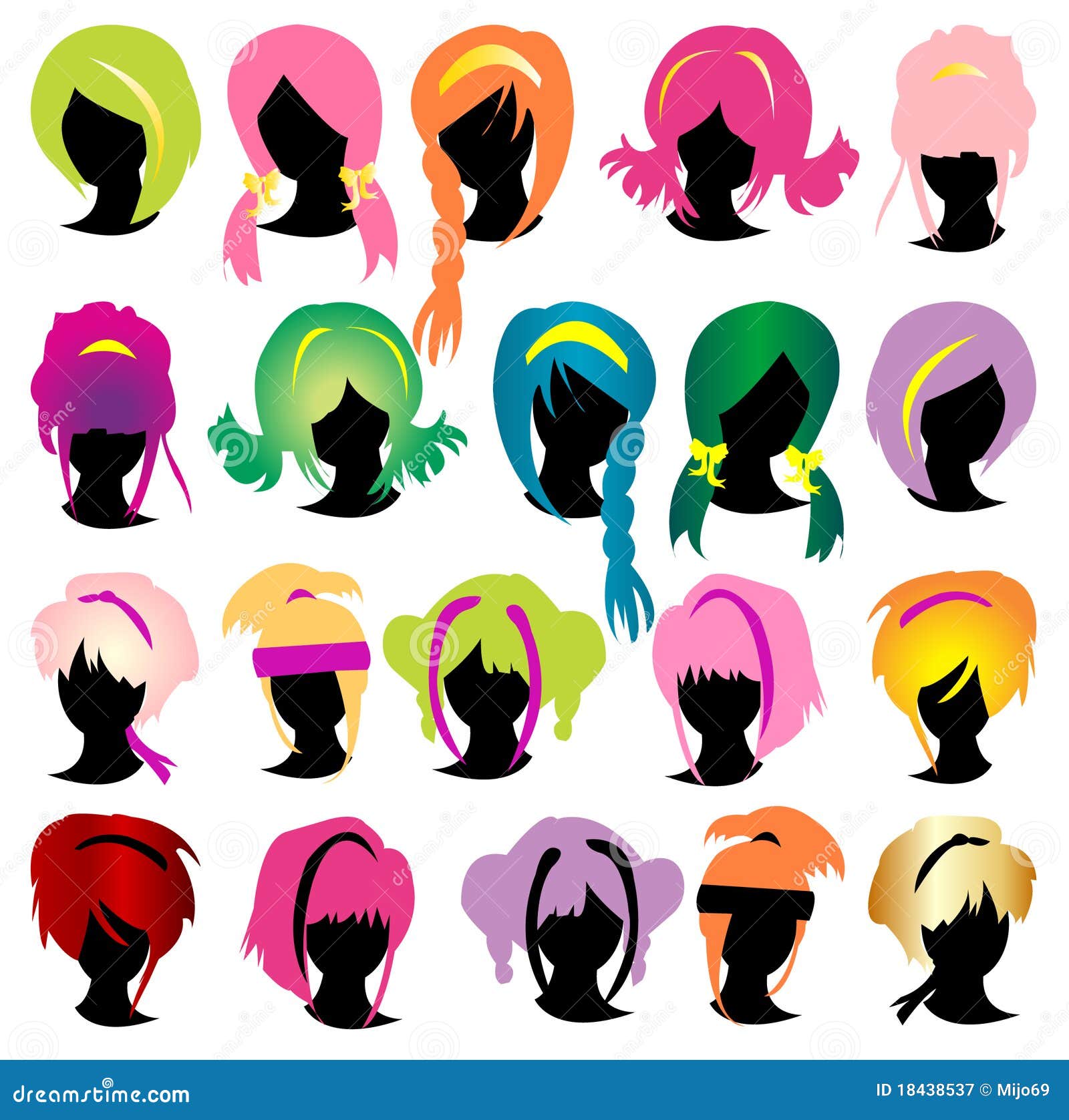 Wig Stock Illustrations – 12,345 Wig Stock Illustrations, Vectors ...