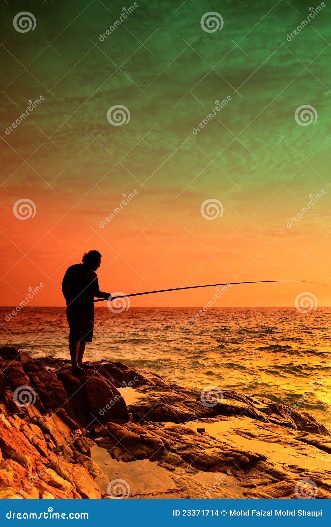 Silhoutte stock photo. Image of recreation, relax, calm - 23371714