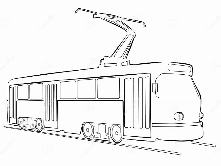 Silhueta Do Bonde Desenho Do Vetor Ilustração do Vetor - Ilustração de ... Silhueta Do Bonde Desenho Do Vetor Ilustração do Vetor - Ilustração de ...
