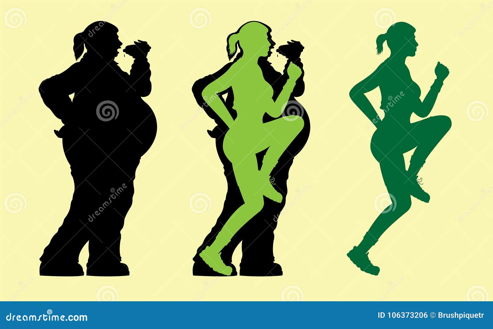 Silhueta Gorda E Magro Da Mulher Ilustração do Vetor - Ilustração de ... Silhueta Gorda E Magro Da Mulher Ilustração do Vetor - Ilustração de ...