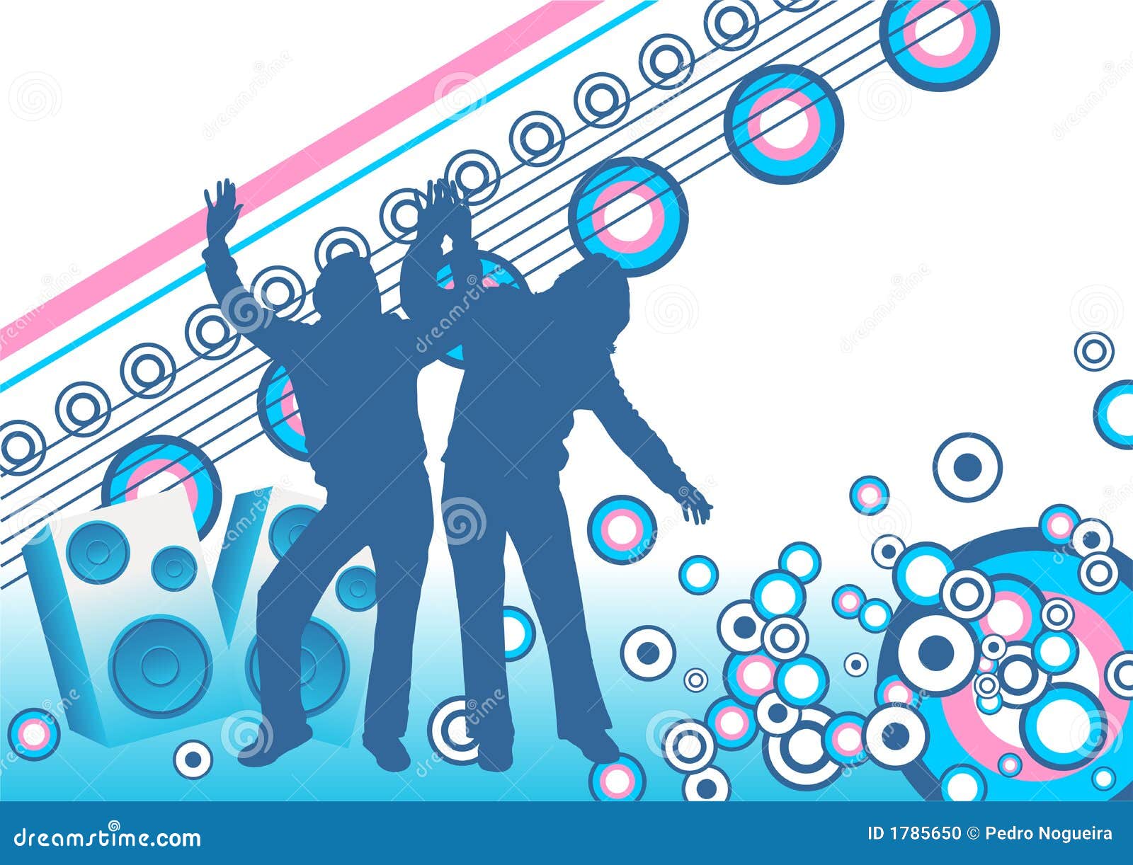 Silhuetas dos povos ilustração do vetor. Ilustração de feliz - 1785650