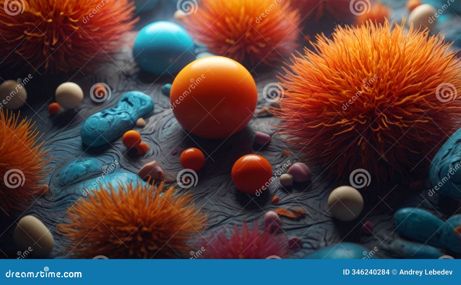 Silicon-based Lifeforms with Intricate, Vibrant Structures in a Surreal ...