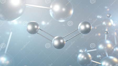 Silicon Dioxide Molecular Structure, 3d Model Molecule, Silica ...