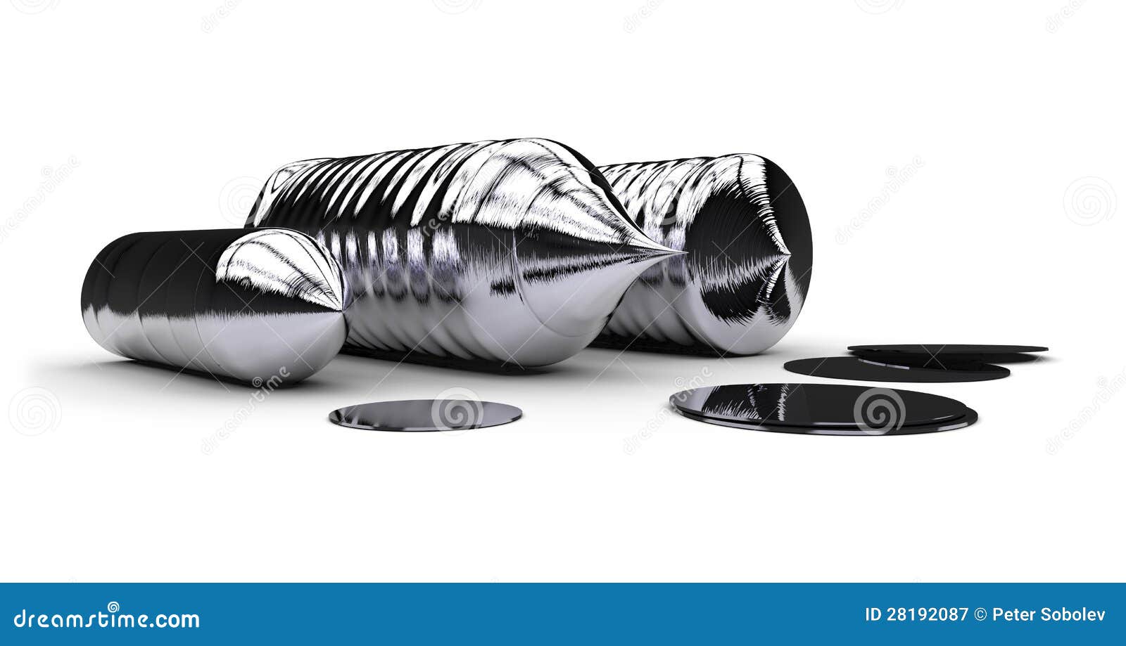 Silicon ingot stock illustration. Illustration of wafer - 28192087