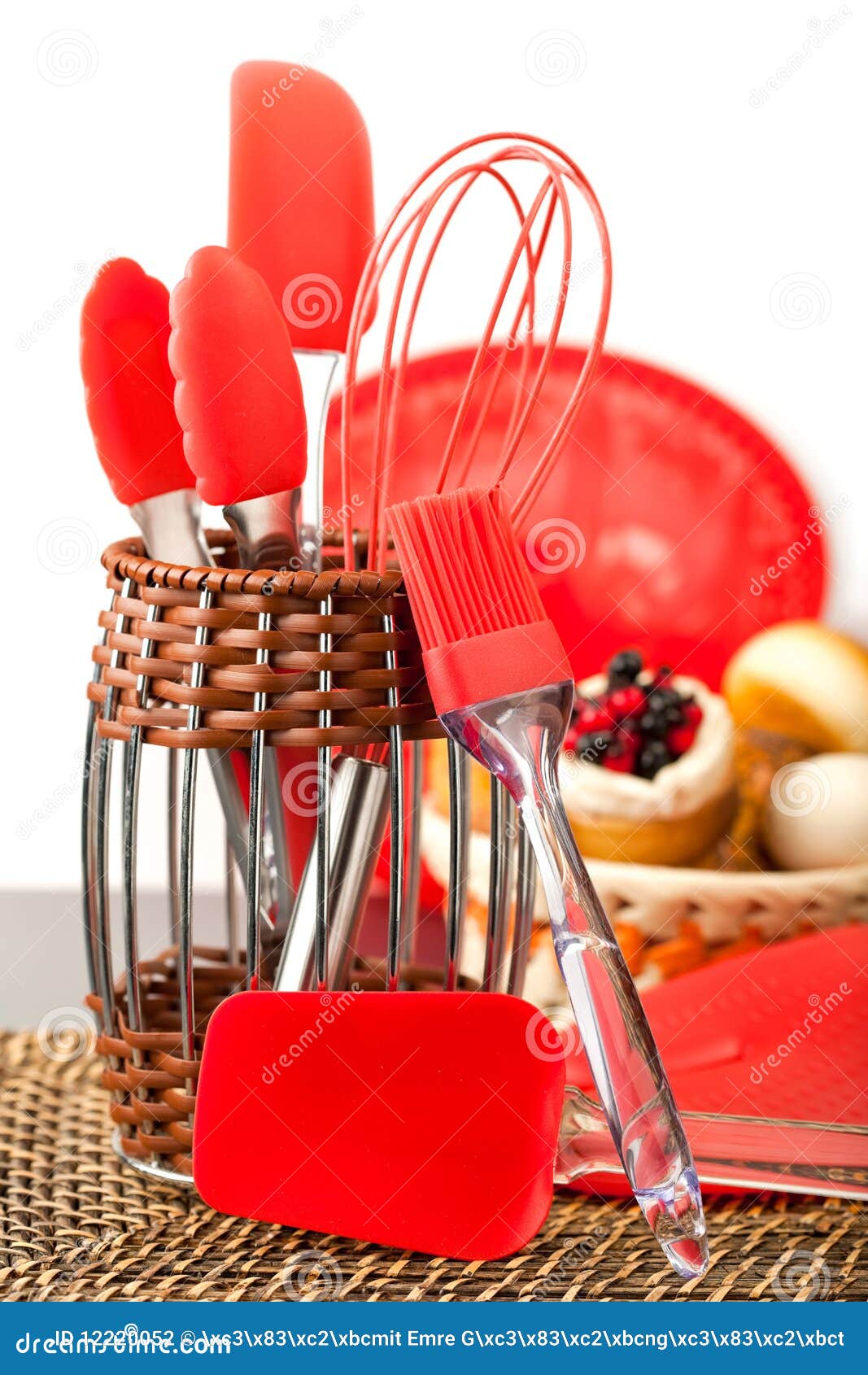 Silicon kitchenware... stock photo. Image of kitchenware - 12220052