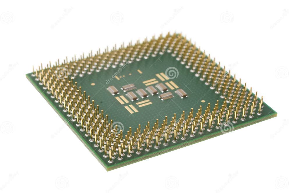 Silicon processor stock image. Image of processor, white - 5478285