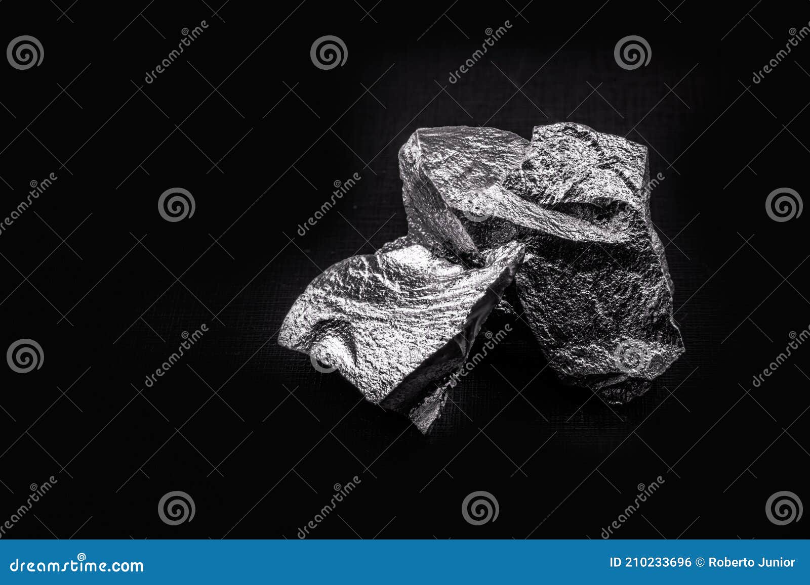 Silicon Stone from China Used in the Electronics Industry Stock Photo ...