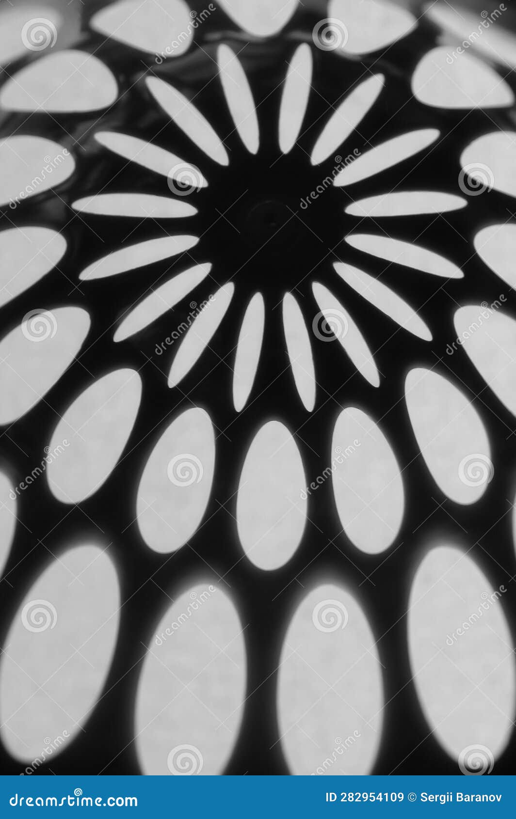 Silicon Structure with Stretched Smooth Holes Texture Background Stock ...