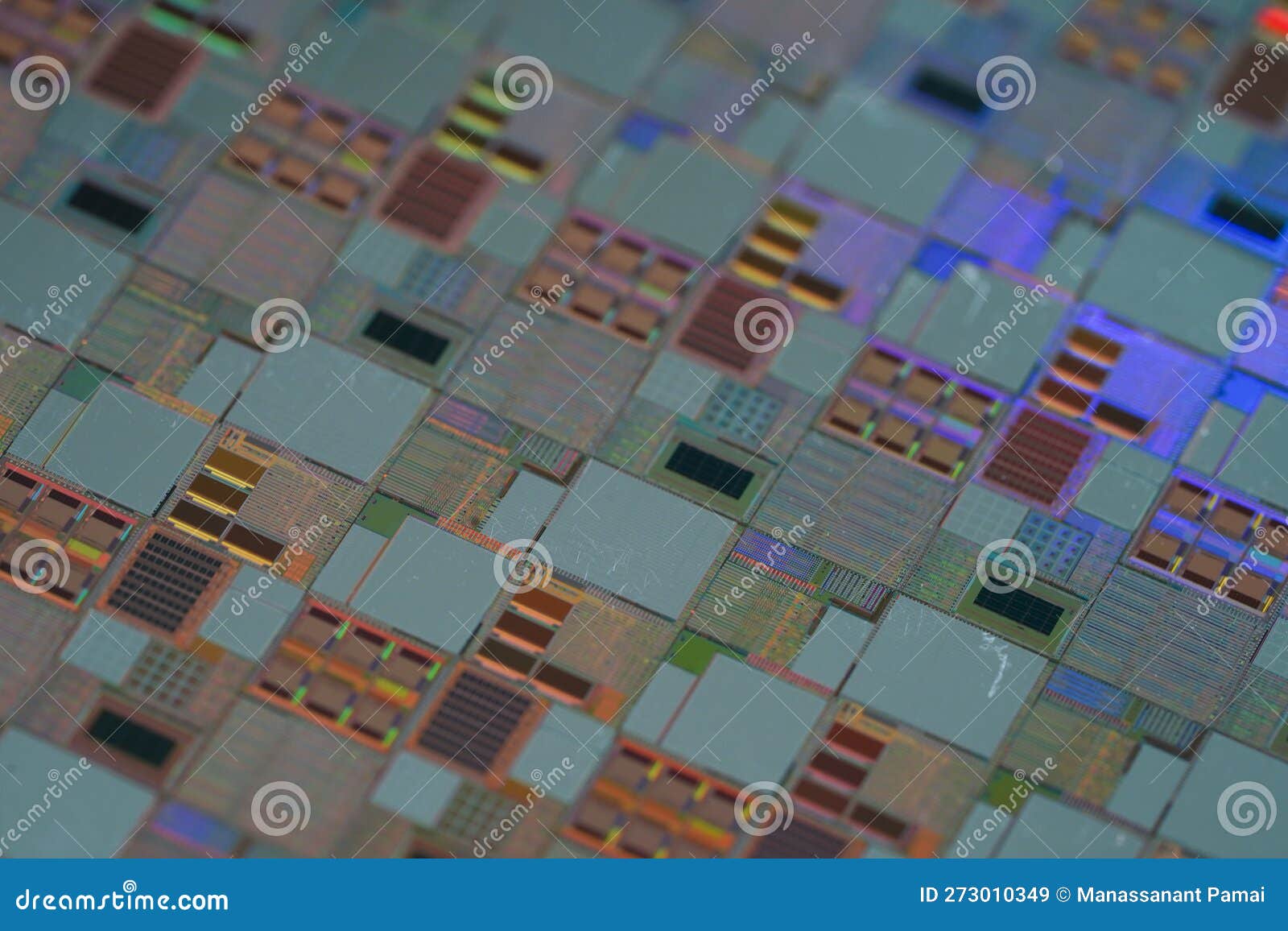 Silicon Wafer For Manufacturing Semiconductor Of Integrated Circuit ...