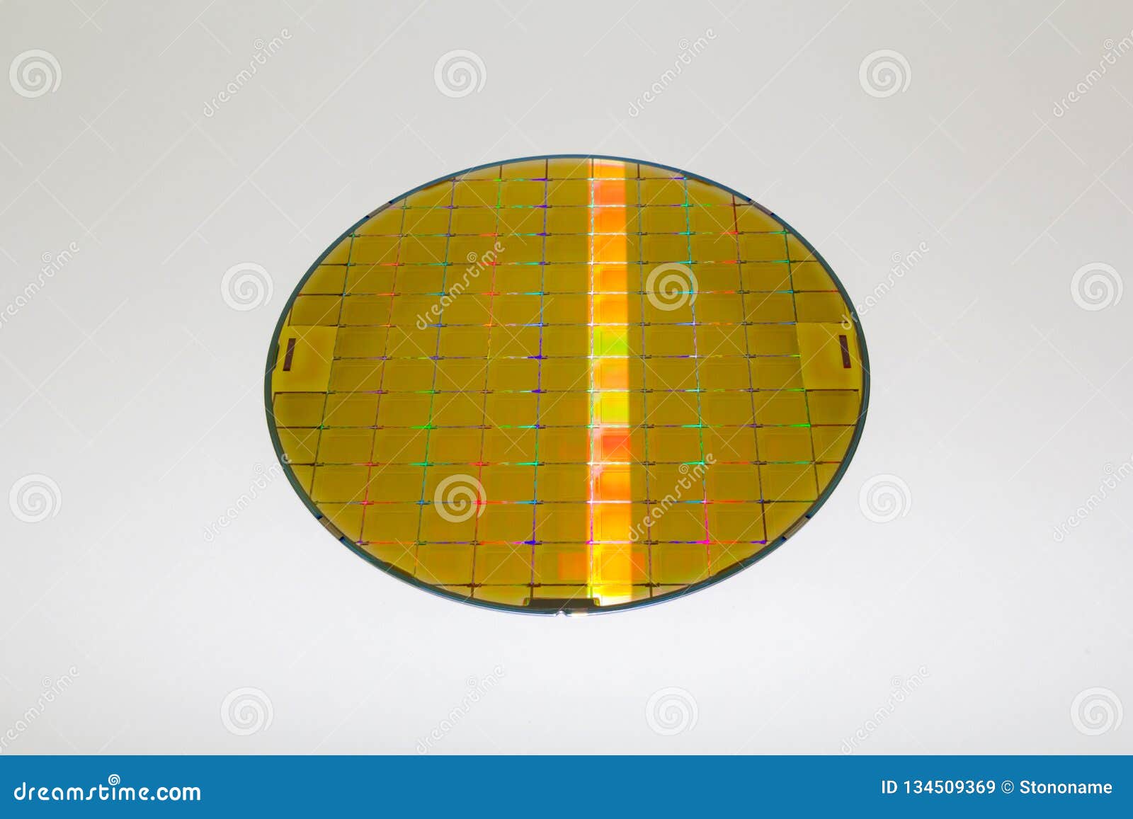 Silicon Wafers and Microcircuits - a Wafer is a Thin Slice of ...